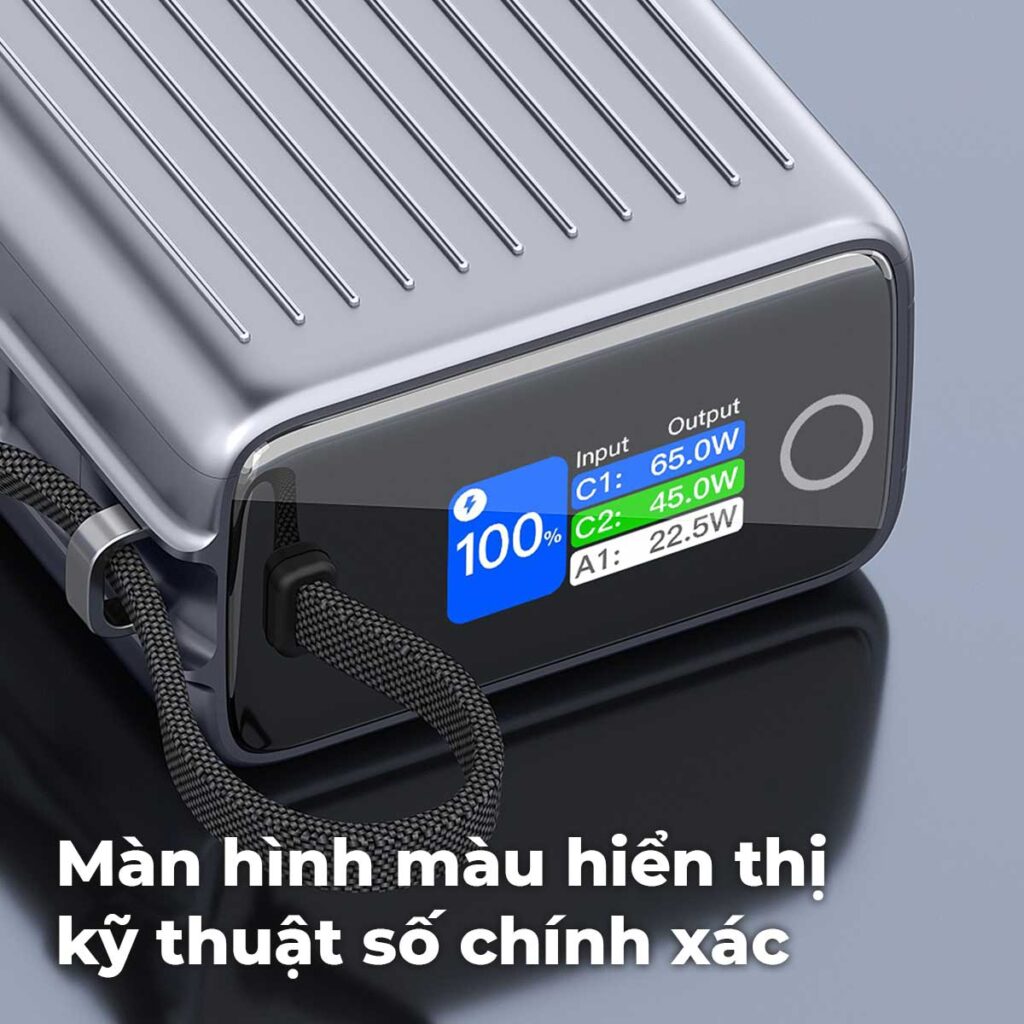 Sạc dự phòng StarGO HyperCharge 100W 25000mAh - StarGO Việt Nam